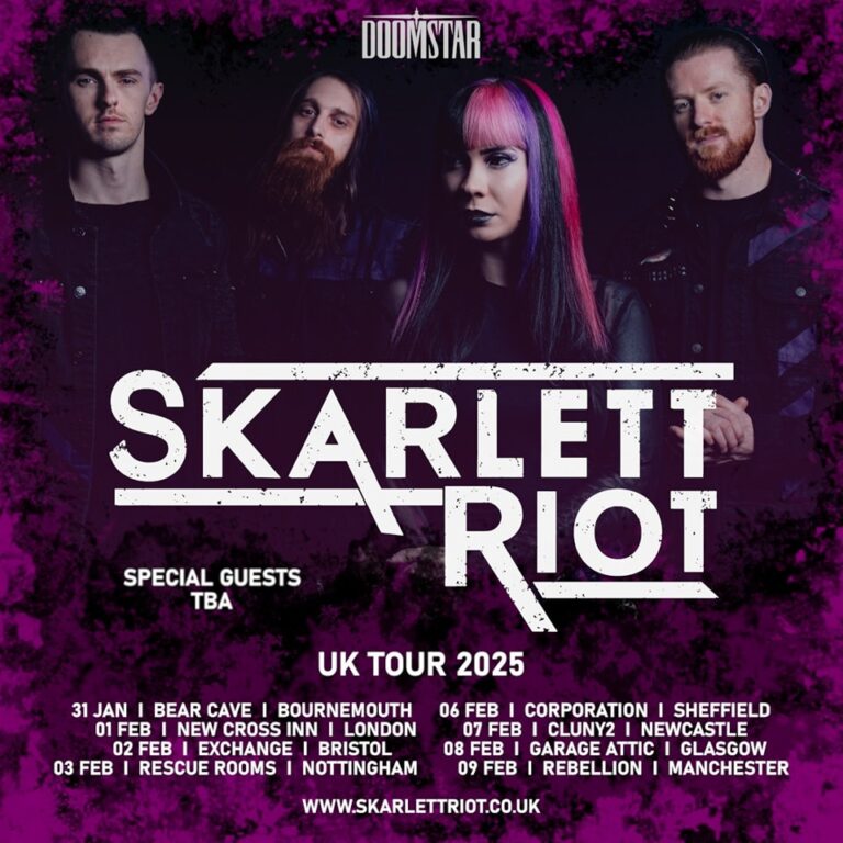 Skarlett Riot tour 2025 UK | Despotz Records